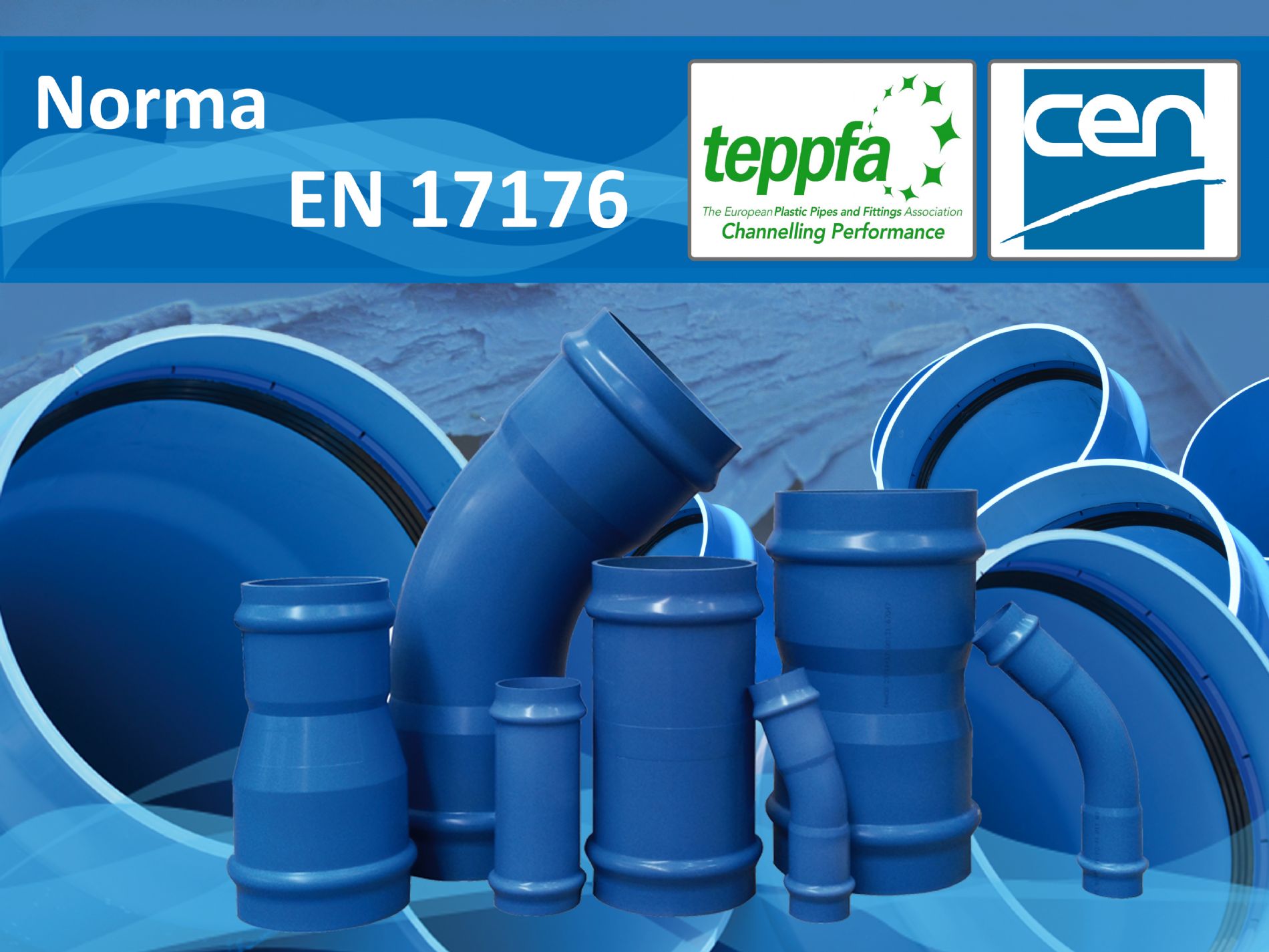 Primera norma europea para tuberías y accesorios de PVC-O